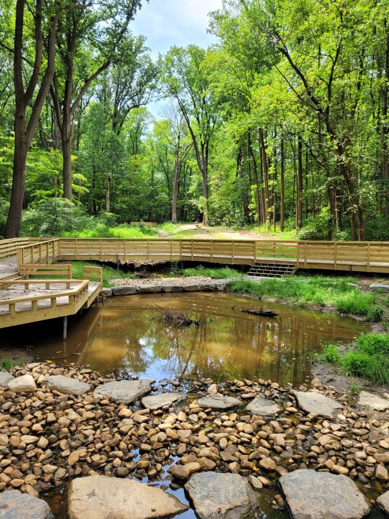 Stream and Trail Restoration at Woodend Nature Sanctuary - Chesapeake ...